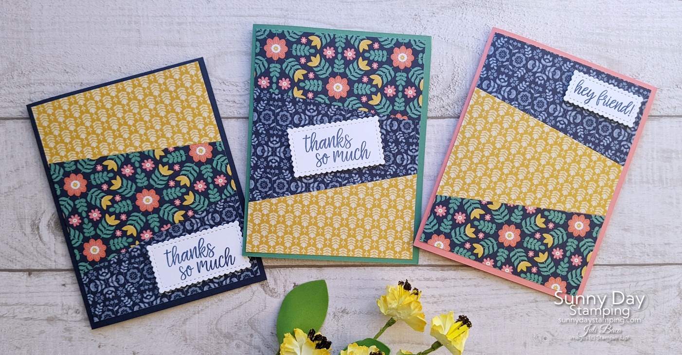 What’s the secret to making 3 cards at a time? • Sunny Day Stamping