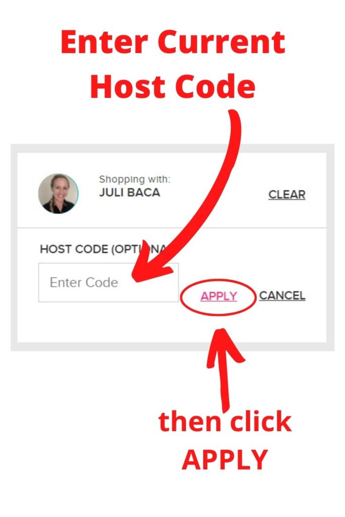 How To Apply the Host Code • Sunny Day Stamping