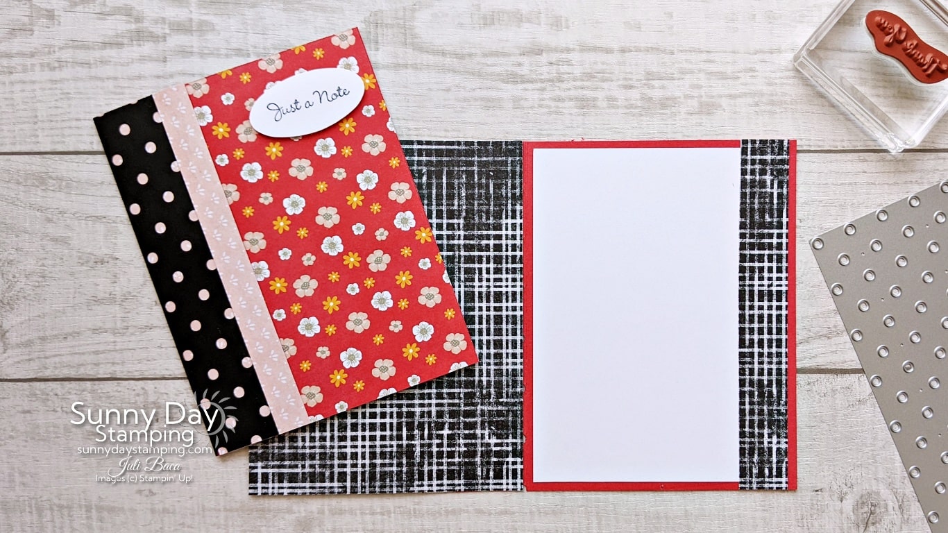 Double Sided Fun Fold | Card Making Tutorial • Sunny Day Stamping