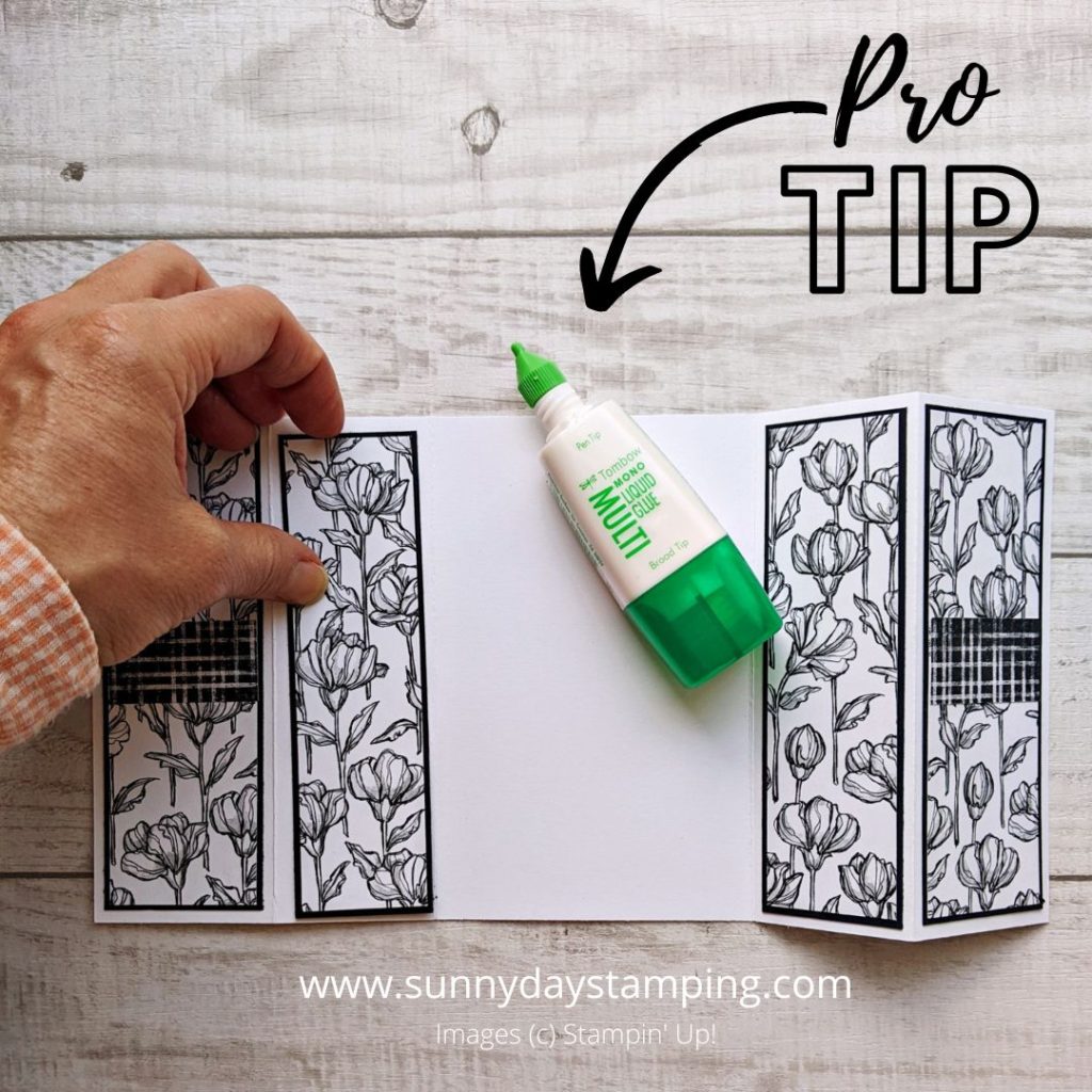 Make a Stand Up Panel Fun Fold | Card Making Class • Sunny Day Stamping