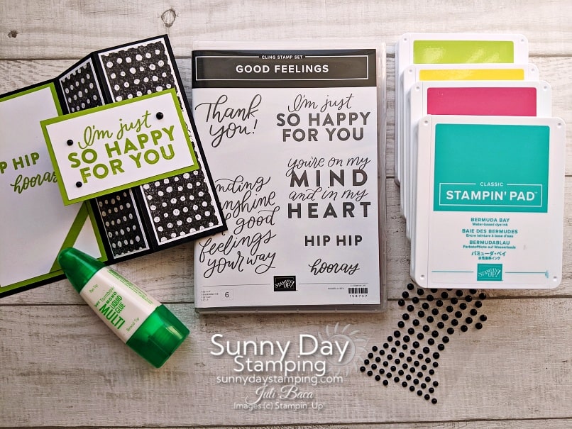 Make a Stand Up Panel Fun Fold | Card Making Class • Sunny Day Stamping
