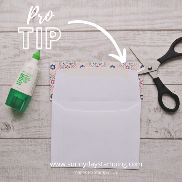 Matchbook Fun Fold Card! Great for beginners! • Sunny Day Stamping