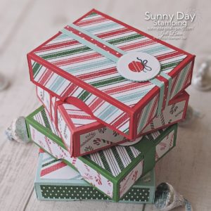 Simple Boxes for Holiday Gift Cards & Candy!!! • Sunny Day Stamping