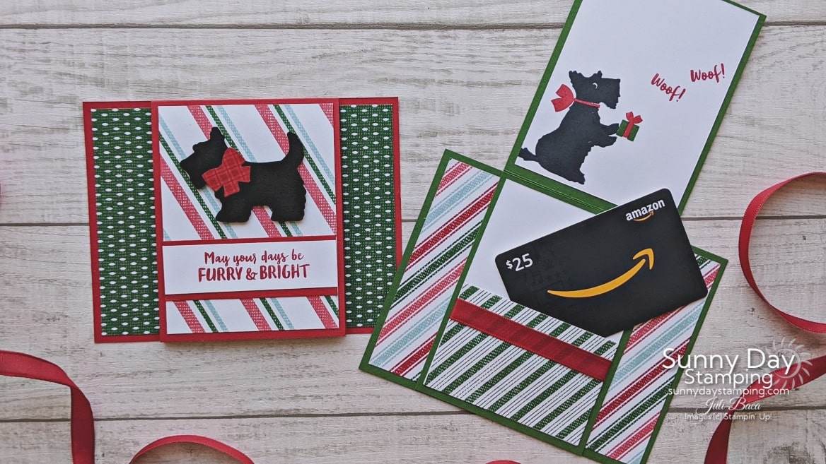 Fun Fold Gift Card Holder Tutorial • Sunny Day Stamping