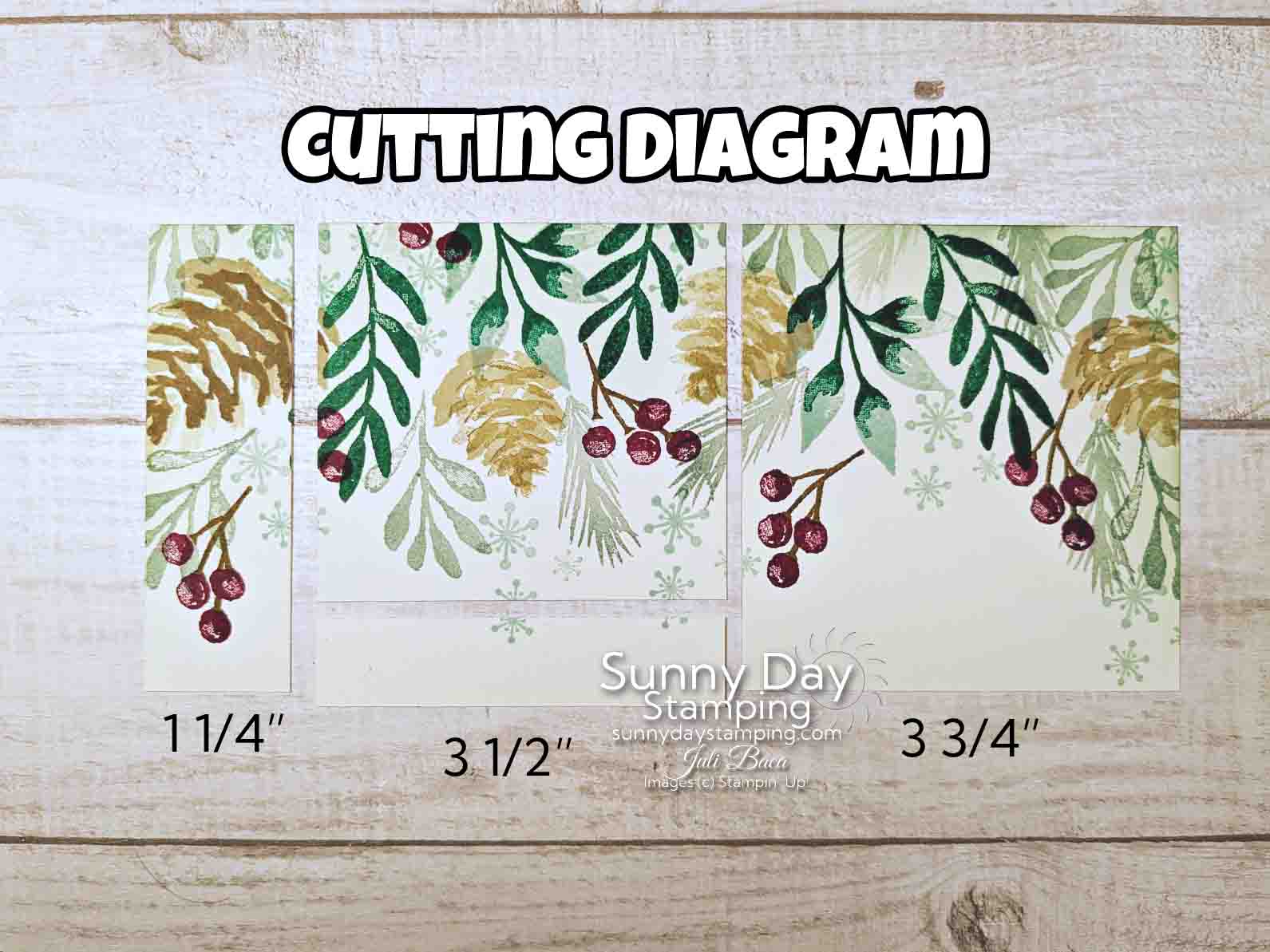 Stand Up Fun Fold Card to Use All Winter Long! • Sunny Day Stamping