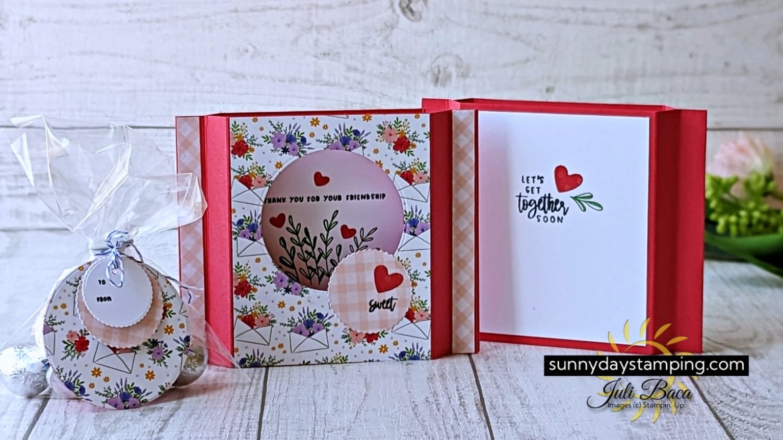 Window Shadow Box Card and Gift Tag Set • Sunny Day Stamping