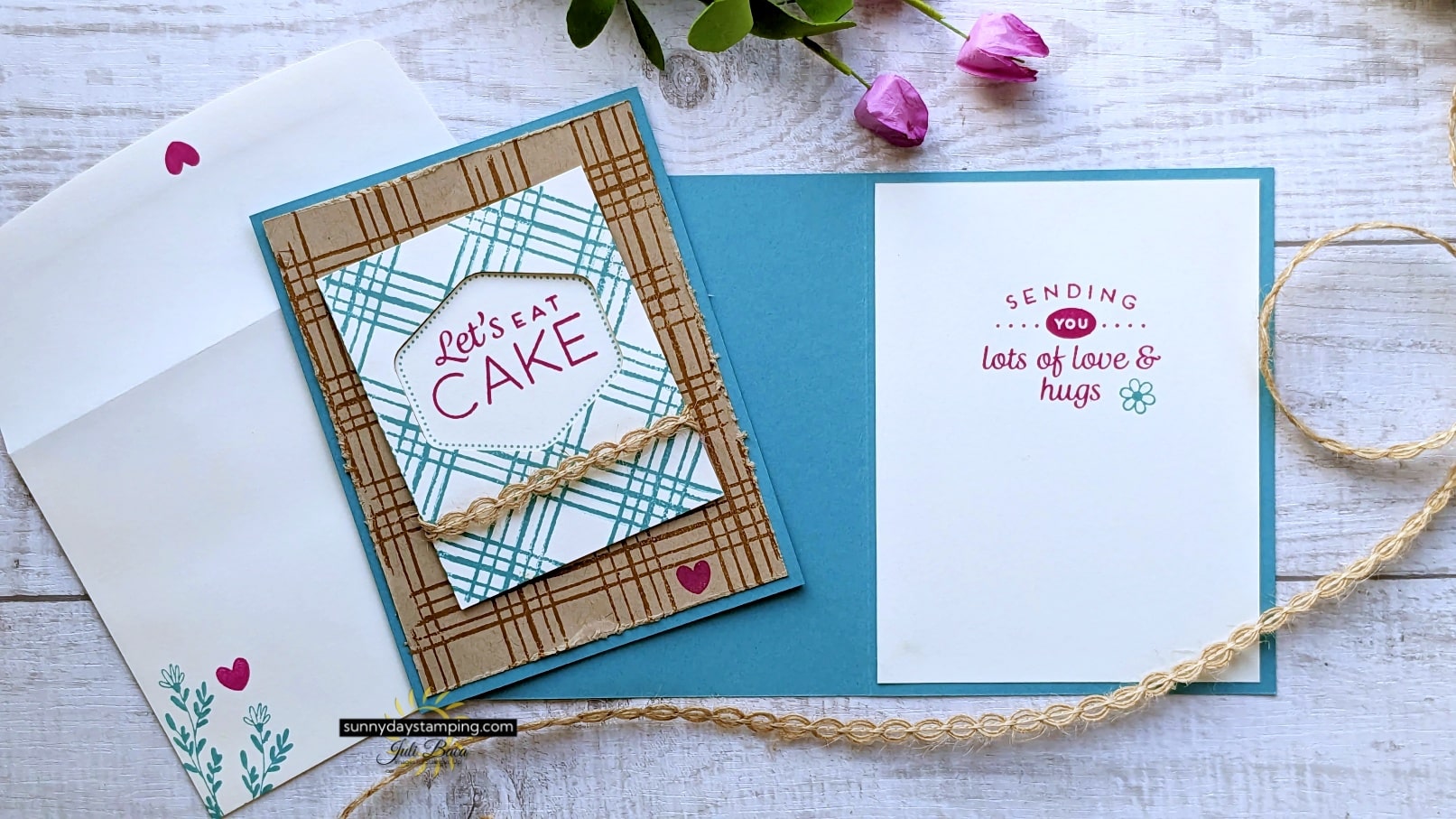 Add Texture to Your Cards Without a Machine! • Sunny Day Stamping