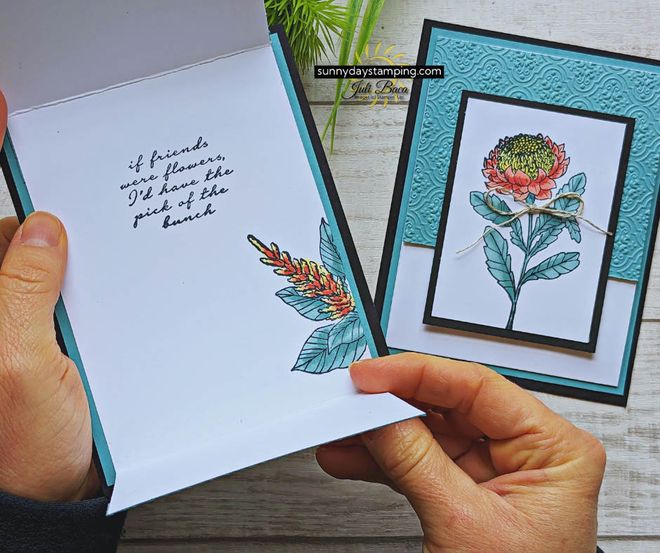 Framed Fold Out Card • Sunny Day Stamping