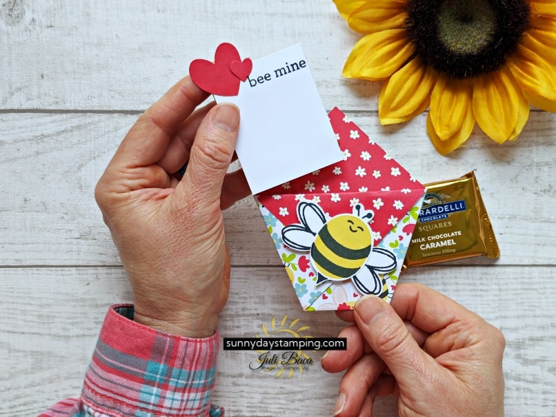 Candy Pocket for Valentine's Day • Sunny Day Stamping