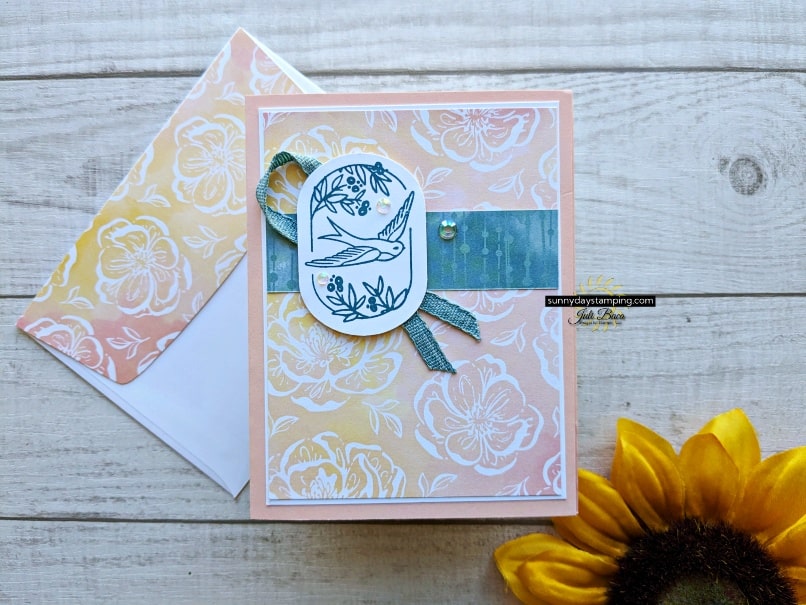 Cut & Flip Method for Easy Card Making • Sunny Day Stamping
