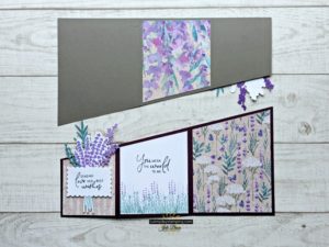 Stand Up Diagonal Fun Fold Card • Sunny Day Stamping