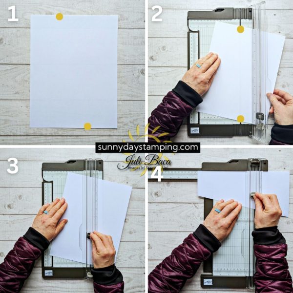 Stand Up Diagonal Fun Fold Card • Sunny Day Stamping