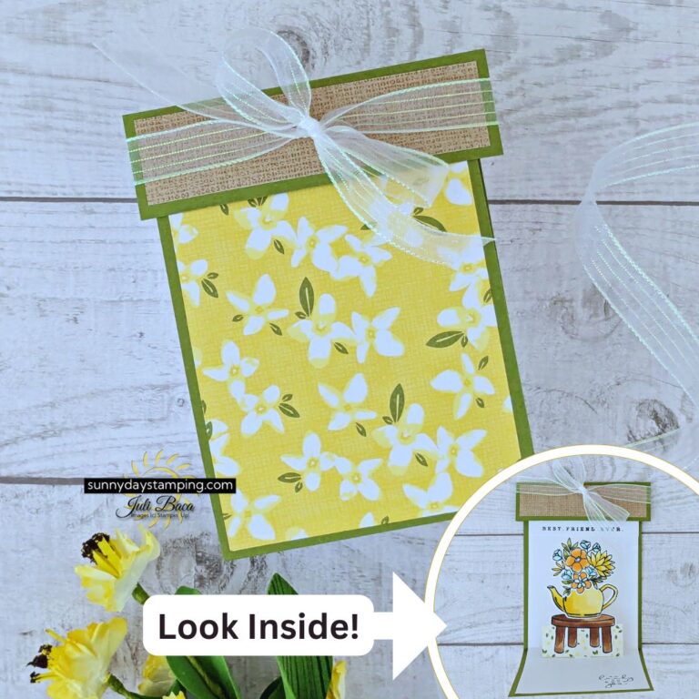 Create an Impressive Pop-Up Matchbook Card • Sunny Day Stamping