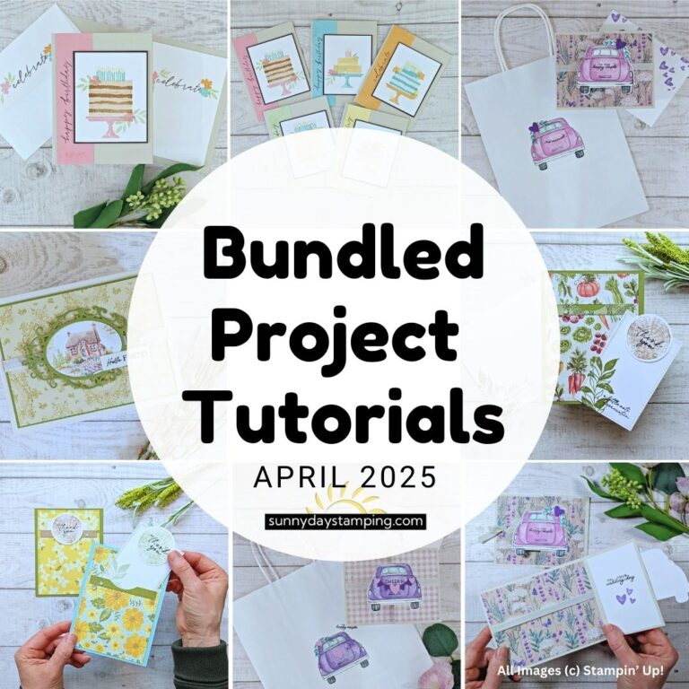 Project Tutorials | April 2025 • Sunny Day Stamping