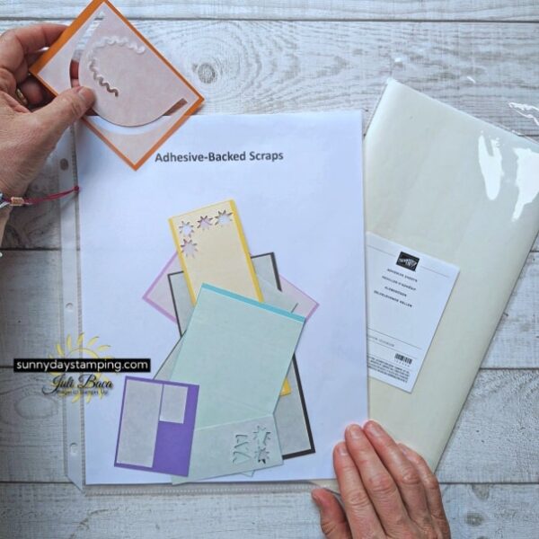 How to Use Adhesive Sheets for No Mess Crafting • Sunny Day Stamping