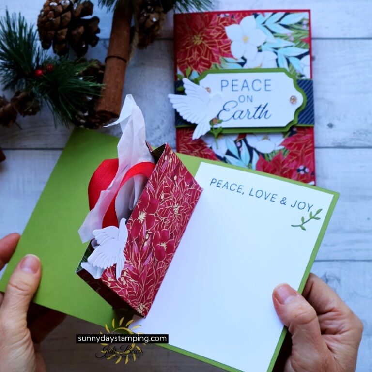 Pop-Up Gift Bag Card • Sunny Day Stamping