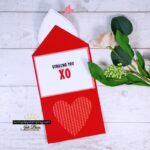 Envelope Fun Fold Card for Valentine's Day • Sunny Day Stamping